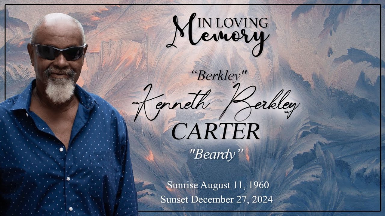 Celebrating the Life of Kenneth Berkley Carter - YouTube