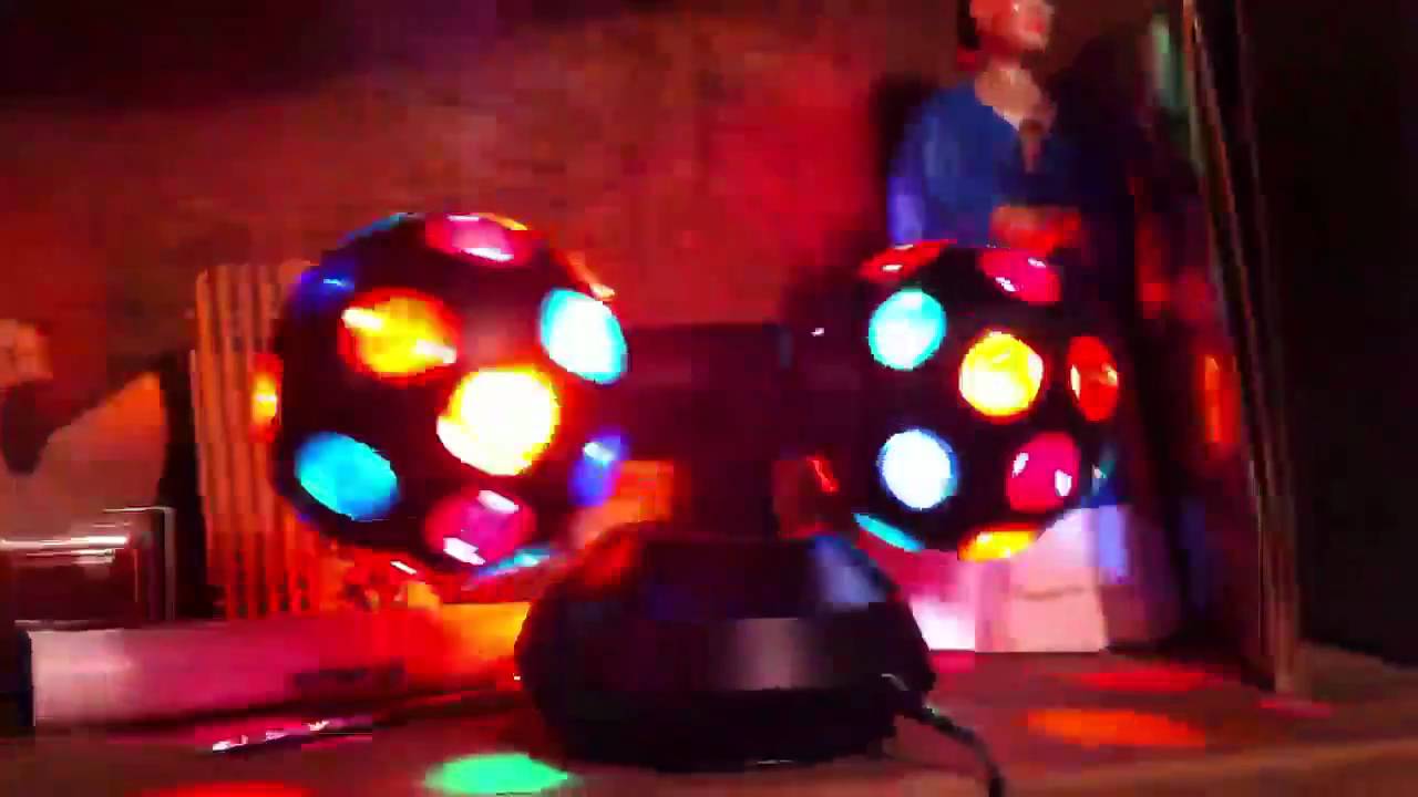 Luces Disco Para Uso Casero - YouTube
