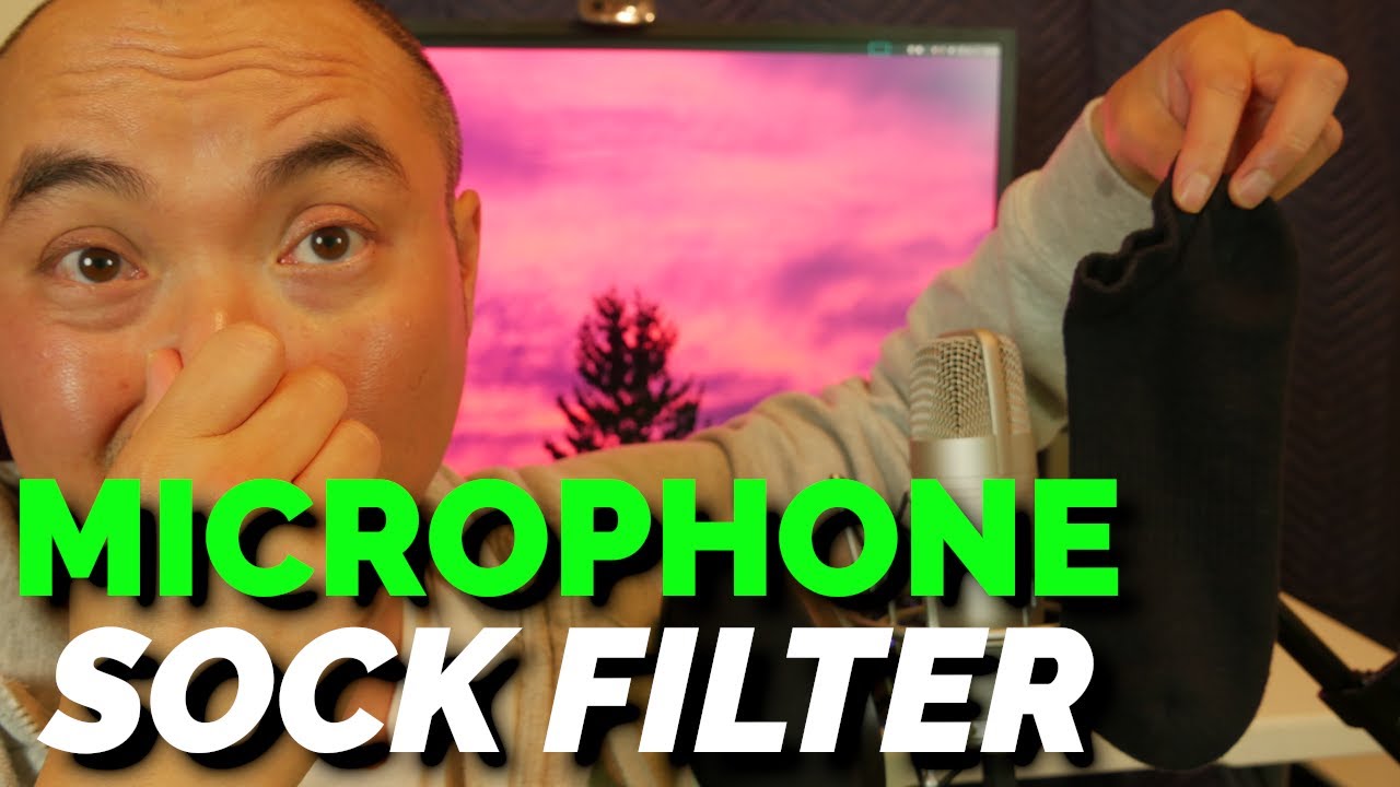 Microphone SOCK Filter! (Does This REALLY Improve Sound Quality?) - YouTube