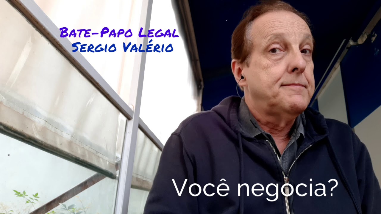 Você negocia? Sergio Valério - YouTube