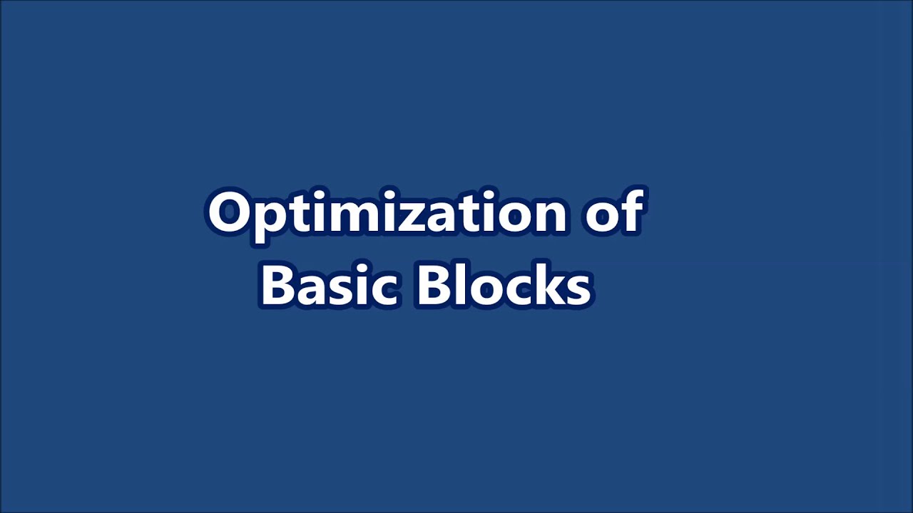 Optimization Of Basic Blocks│compiler Design│part 48│learn Cse Malayalam Youtube