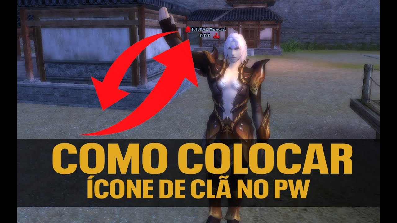 COMO COLOCAR ÍCONE DE CLÃ NO PW - TUTORIAL - YouTube