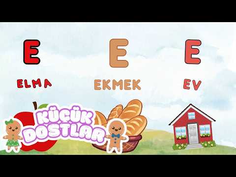 🌈 Yeşil Renk, E Harfi ve Ali Baba'nın Çiftliği! Küçük Dostlar'dan Eğlenceli Şarkılar 🎶