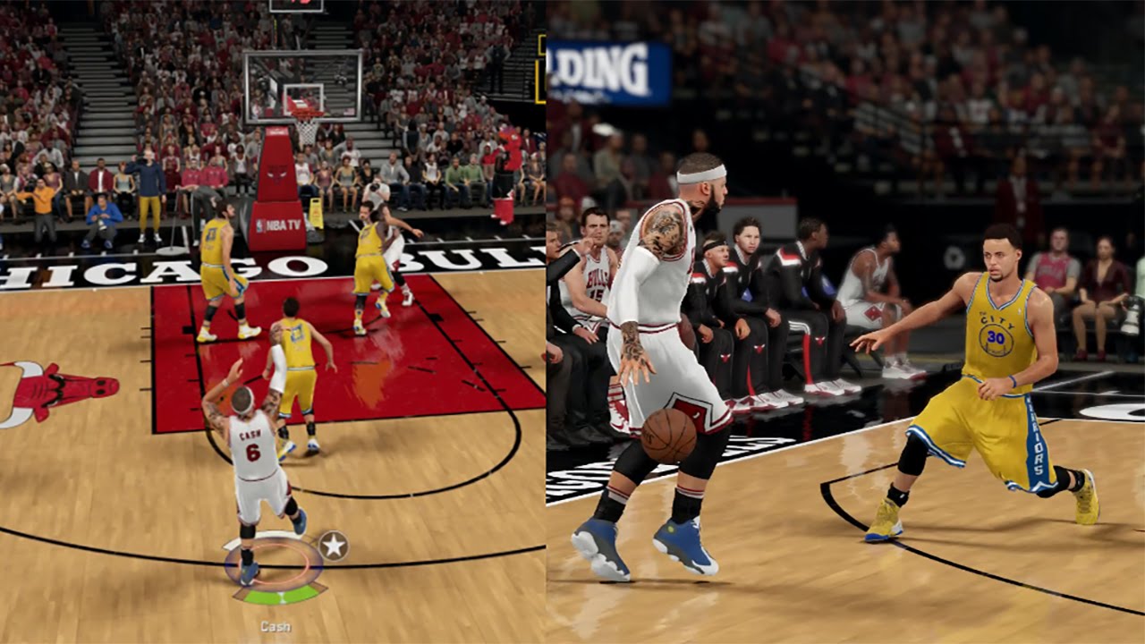 NBA 2K16 My Career | Curry Get's Crossed | Khalil Shot Get's Grabbed ...