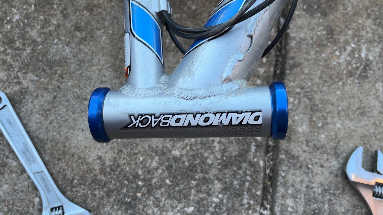 Cheap Easy way to Press Headset Cups into Bike Frame w/o Special Tools ...