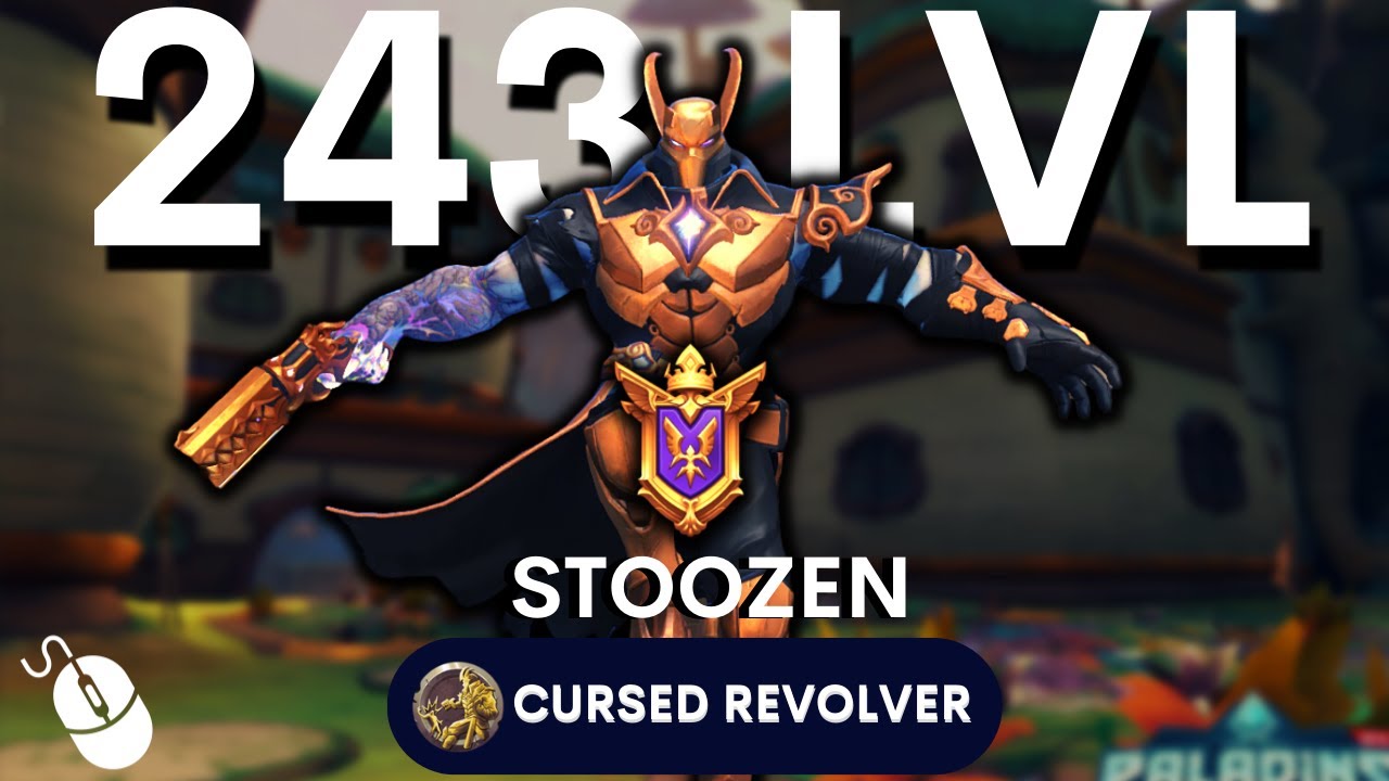 243 Lvl Pro Androxus Main Stoozen (Grand master) Paladins Androxus ...