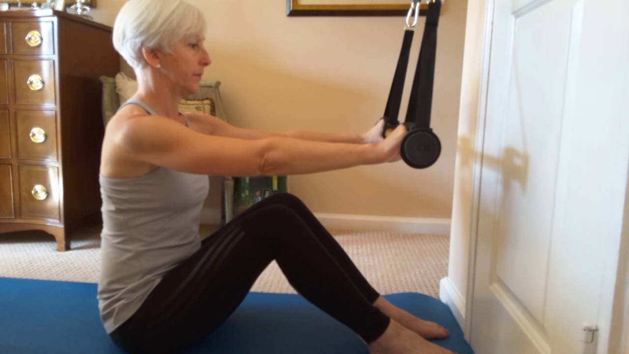 Pilates Body NYC PilatesStick Half Roll Back - YouTube