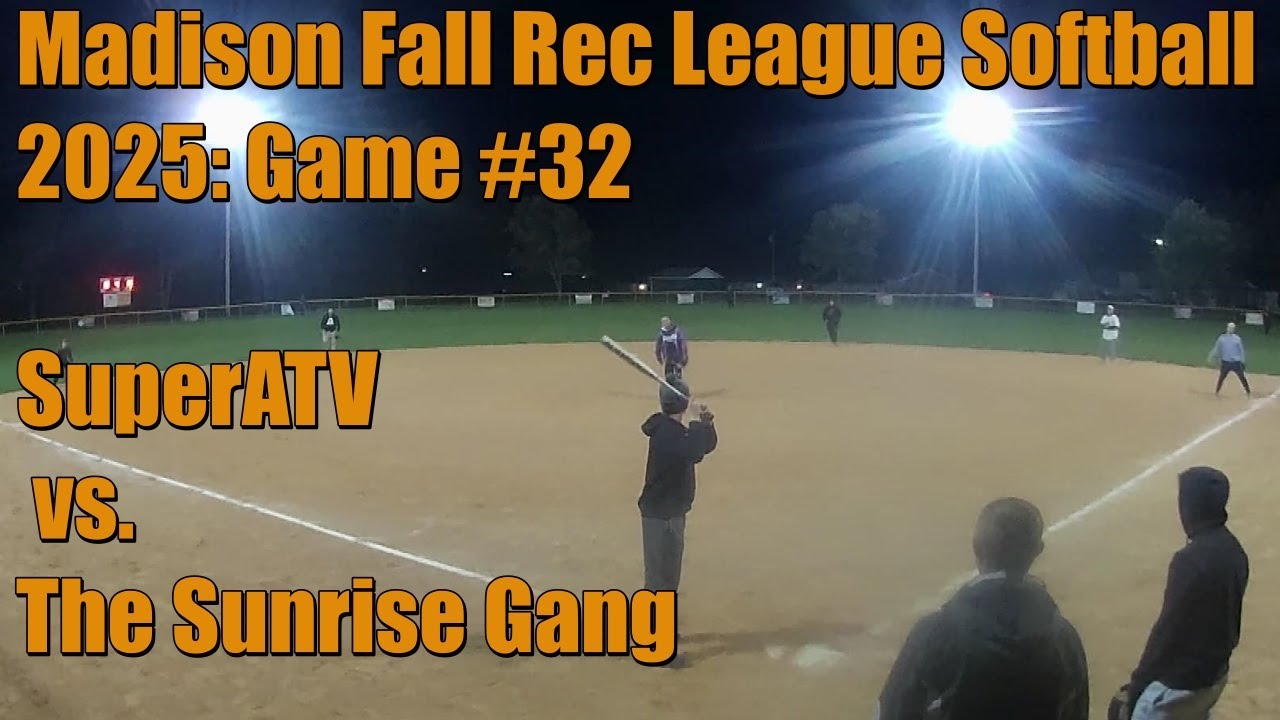 10/23/25 Madison Fall Rec League: SuperATV vs The Sunrise Gang - YouTube