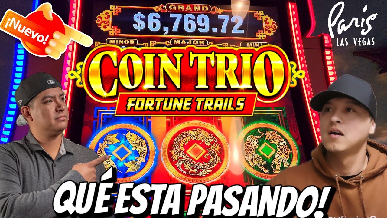 🧿 LA BATALLA CON LA NUEVA MAQUINA COIN TRIO SLOT EN EL PARIS CASINO DE ...