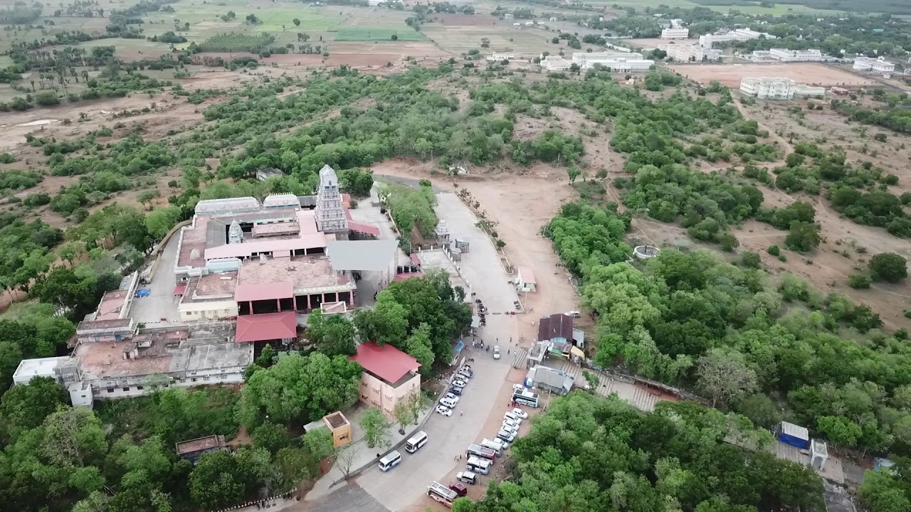 Mailam Temple Ariel View - YouTube