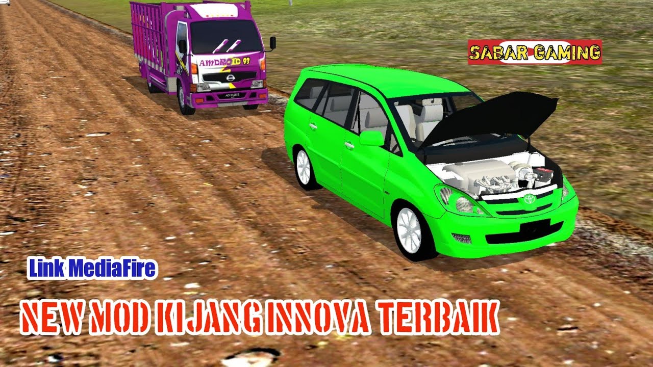 New Mod Kijang Innova Terbaik By Nano Nano ID // Bus Simulator ...