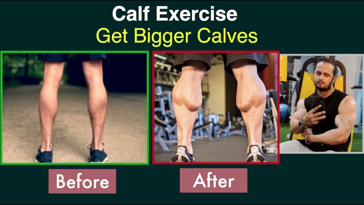 4 Best Calf Workouts | How to Get Bigger Calves | Sonu bisht - YouTube