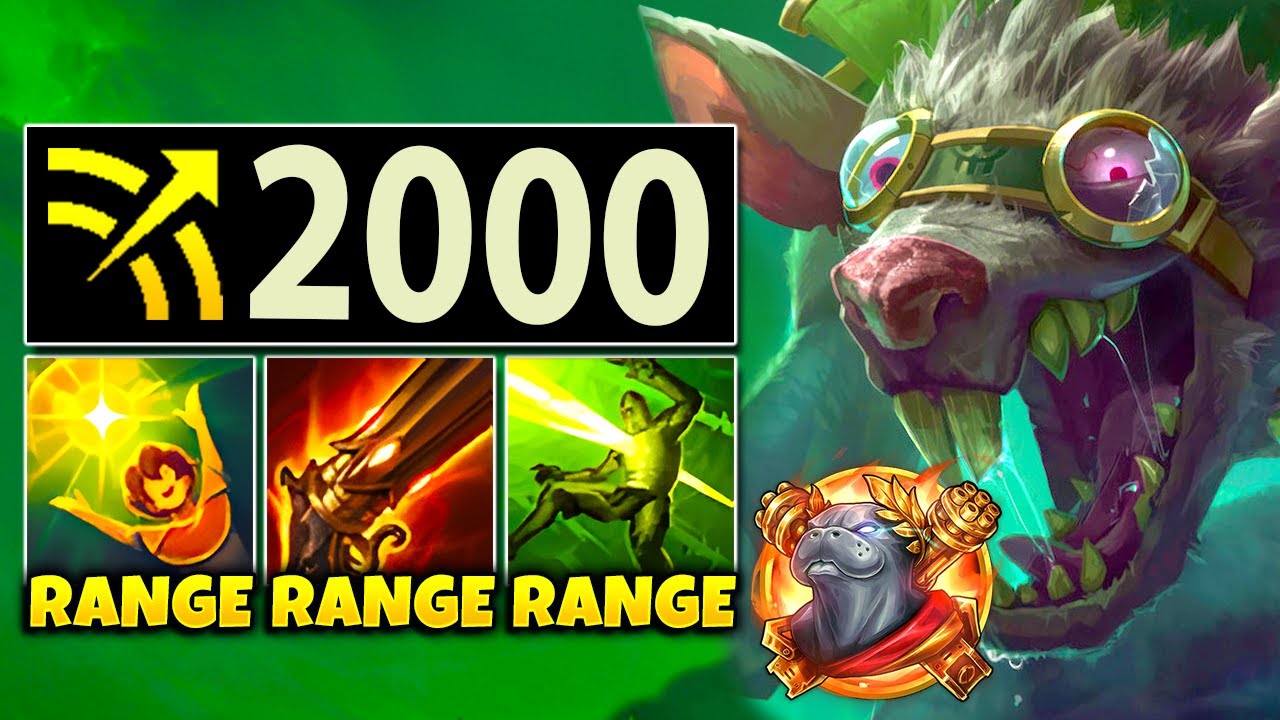 The Longest Possible Range in League of Legends - YouTube