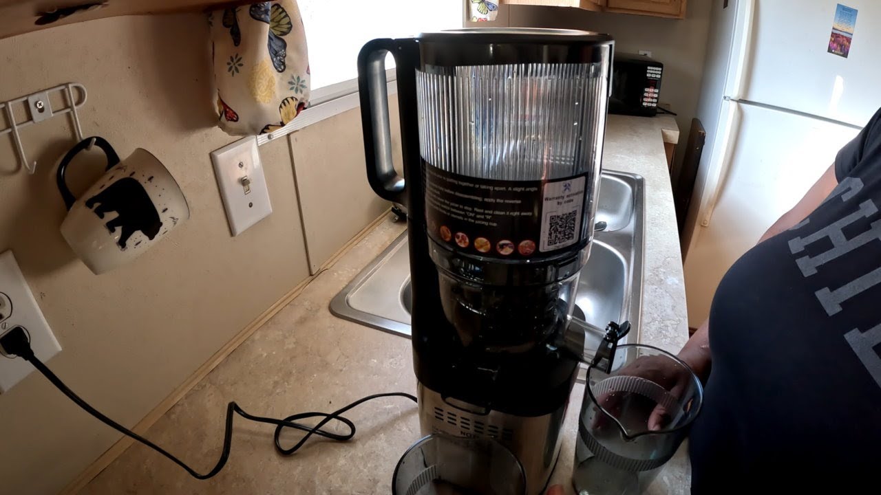 AMZ CHEF COLD PRESS JUICER - YouTube