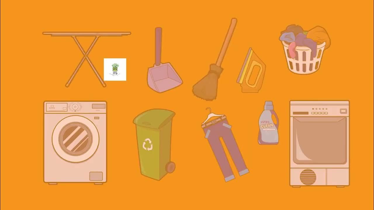 10 Learn Laundry Room Vocabulary - YouTube