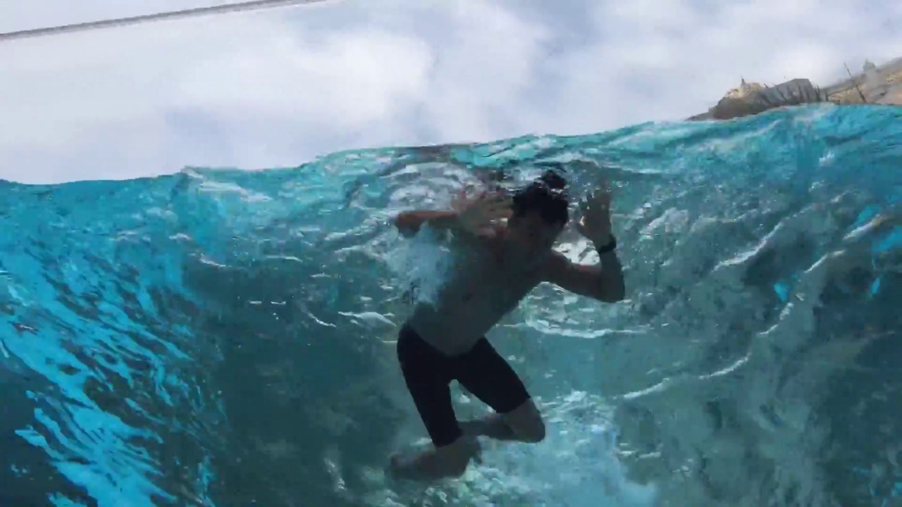 Macau Galaxy wave Swimming pool #Thapa’S VLOG - YouTube