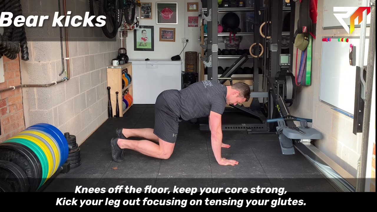 Bear kicks - YouTube