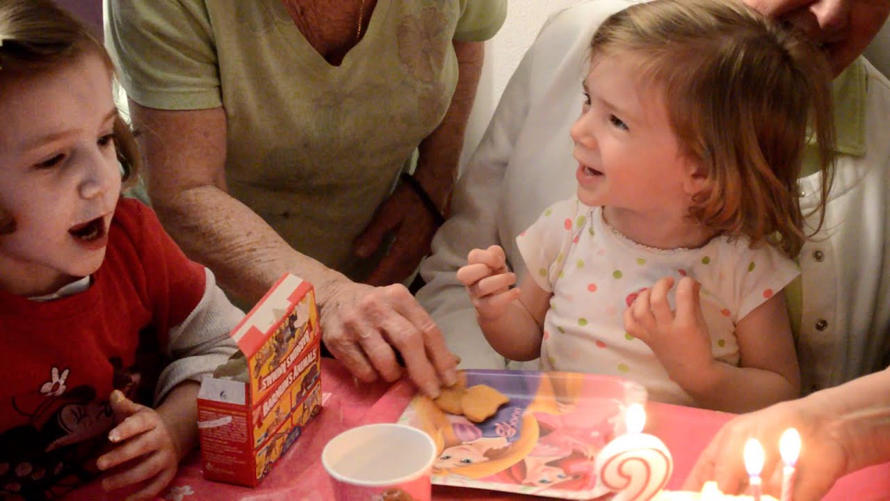 Zoe Worley 2nd Birthday - YouTube