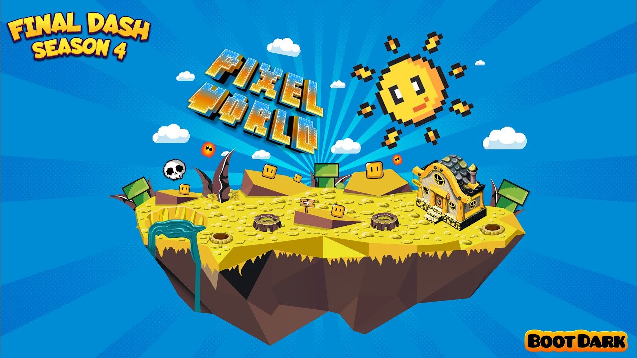Pixel World [ALL LEVELS] | Final Dash Season 4 [42%] - YouTube