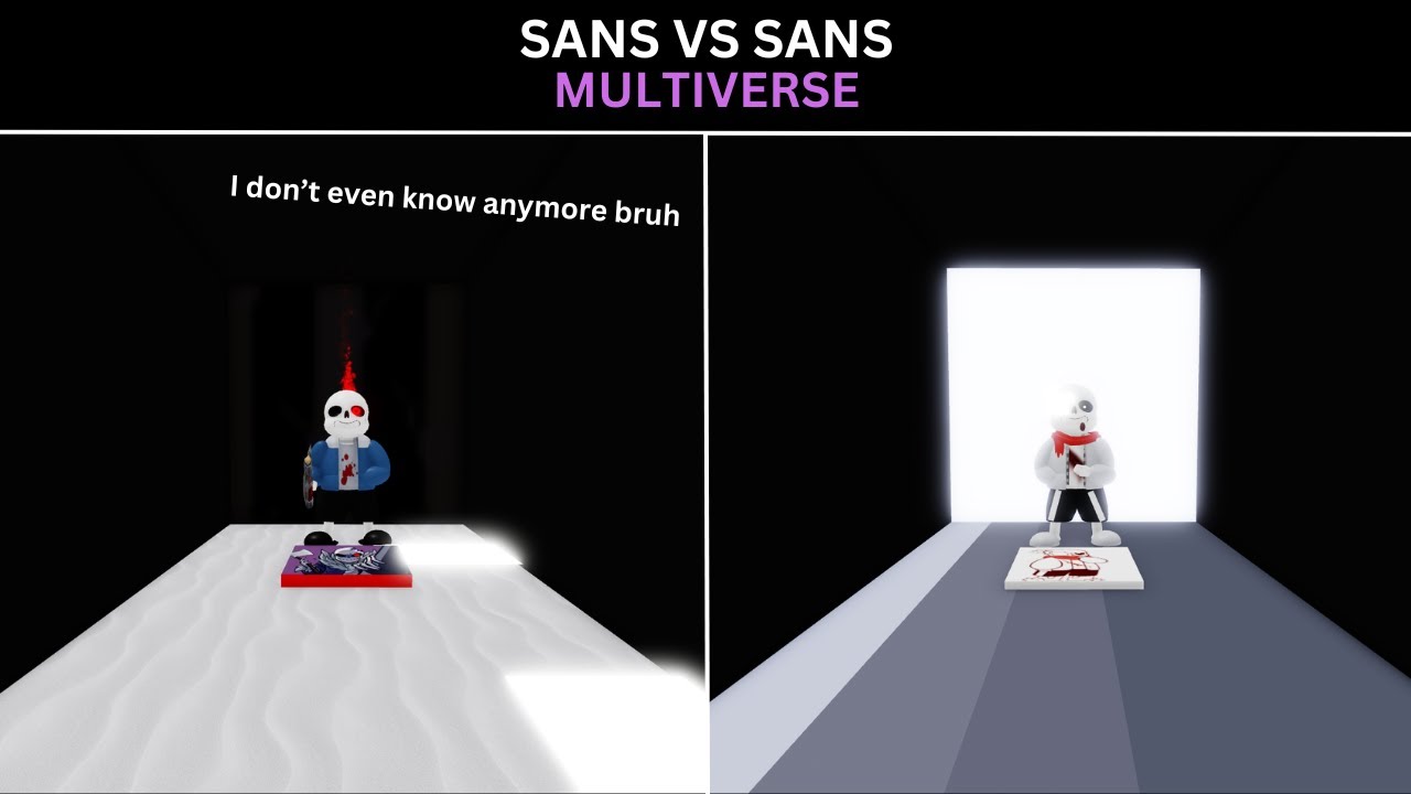 SVS Multiverse - Horror!Sans + Aftertale!Sans Gameplay - YouTube