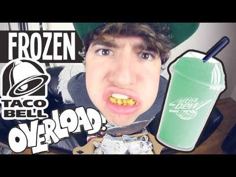 FROZEN TACO BELL OVERLOAD! - YouTube