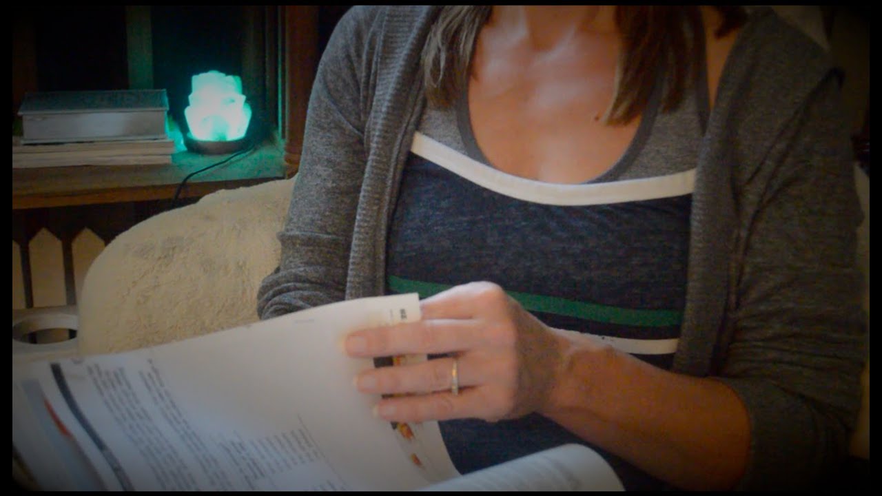 Asmr - Reading to you about Sleep with Page Turning - Softly Spoken ...