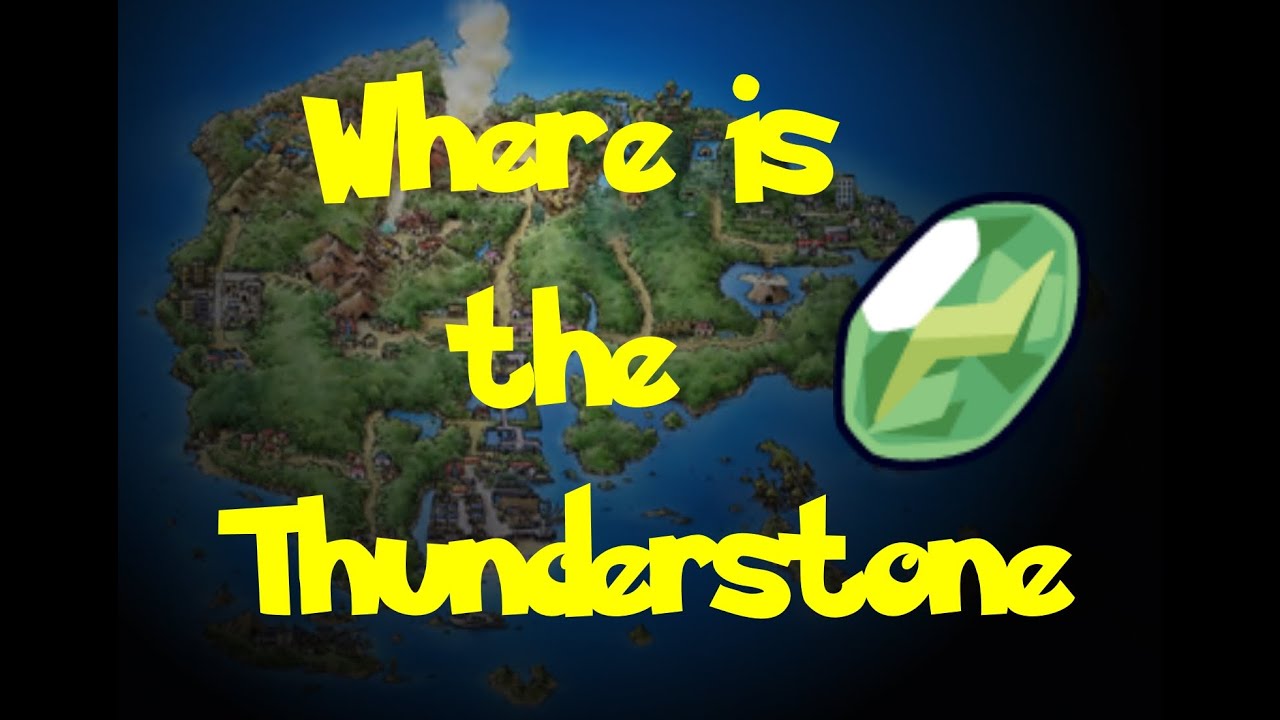 Where Is: The Thunderstone (Pokemon Ruby/Sapphire/Emerald) - YouTube