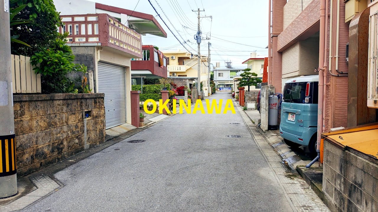【4K】Okinawa Japan Walk | Kadena Town 沖縄県嘉手納町（2024/04/22） - YouTube