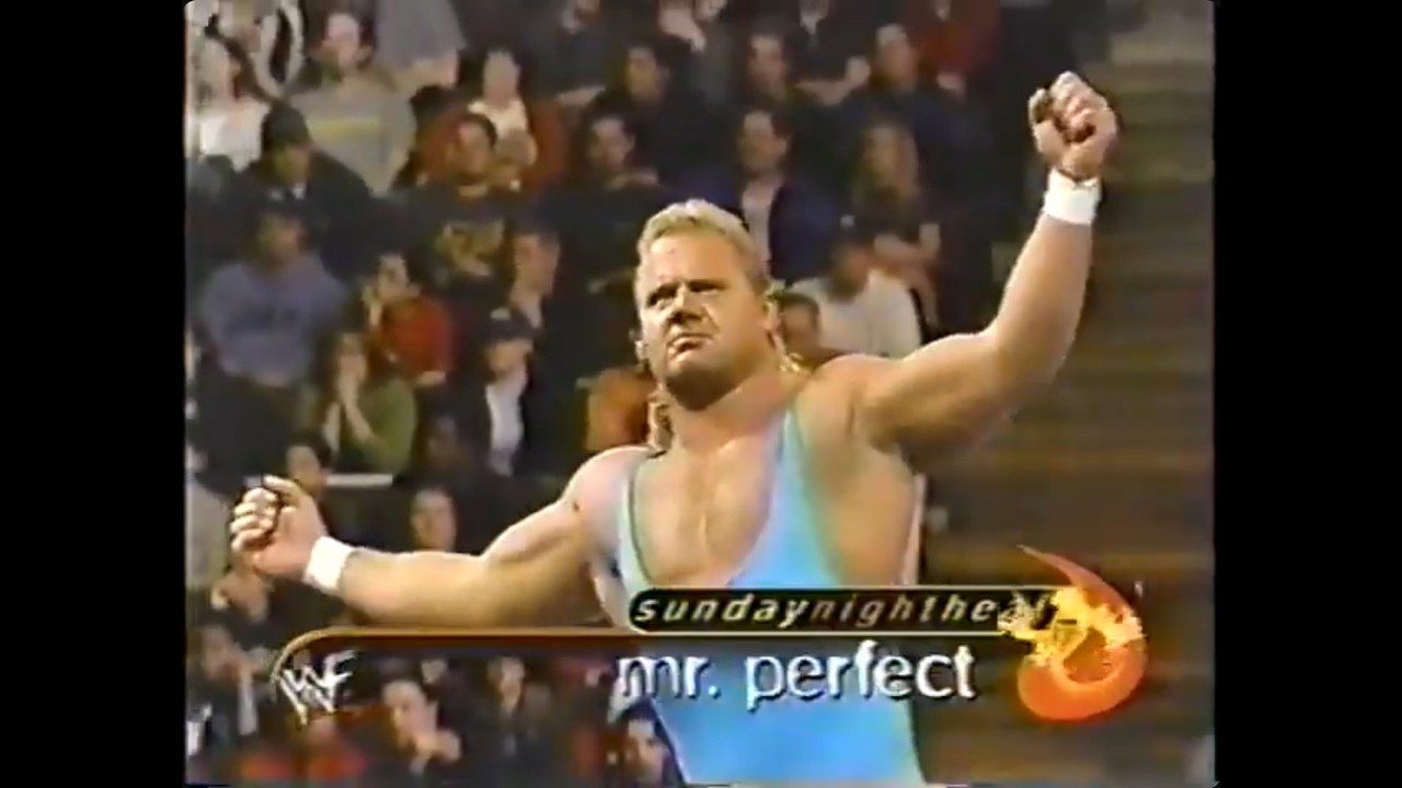 Mr. Perfect vs Rob Van Dam (c) WWF Intercontinental Title Match (WWF ...