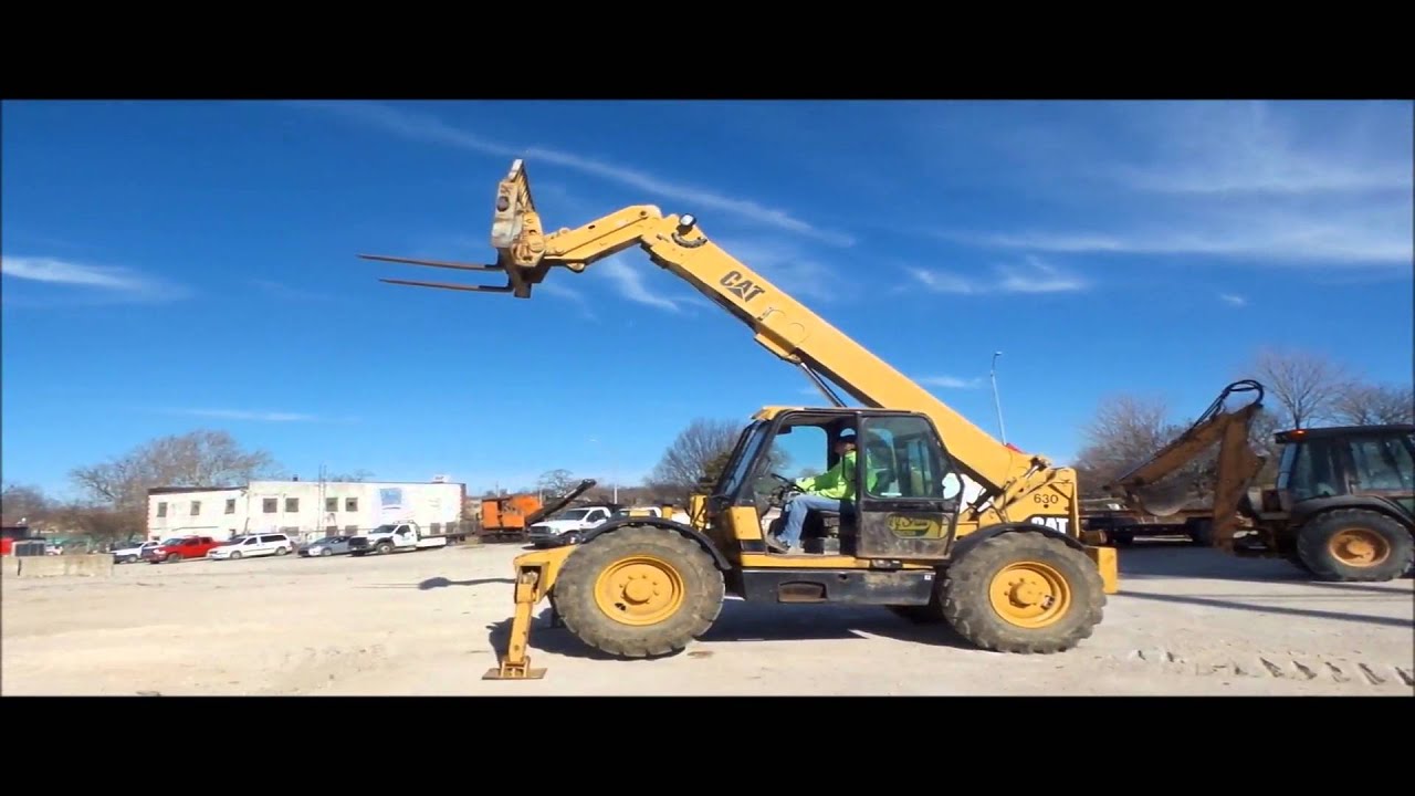 1997 Caterpillar TH83 telehandler for sale | no-reserve Internet ...