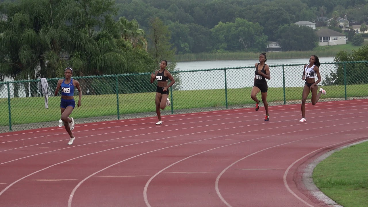 Women 400m Finals Heat #3 Star Athletics Sprint Series 2019 - YouTube