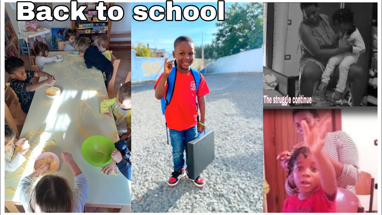 STRUGGLE TO KEEP UP MAMA Duties |Kid Back to School in Italy 🇮🇹|Second ...