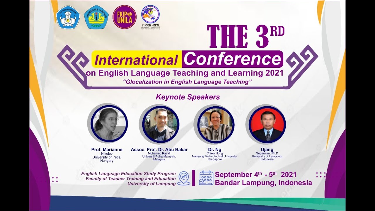 The 3rd International Conference on English Language Teaching and ...