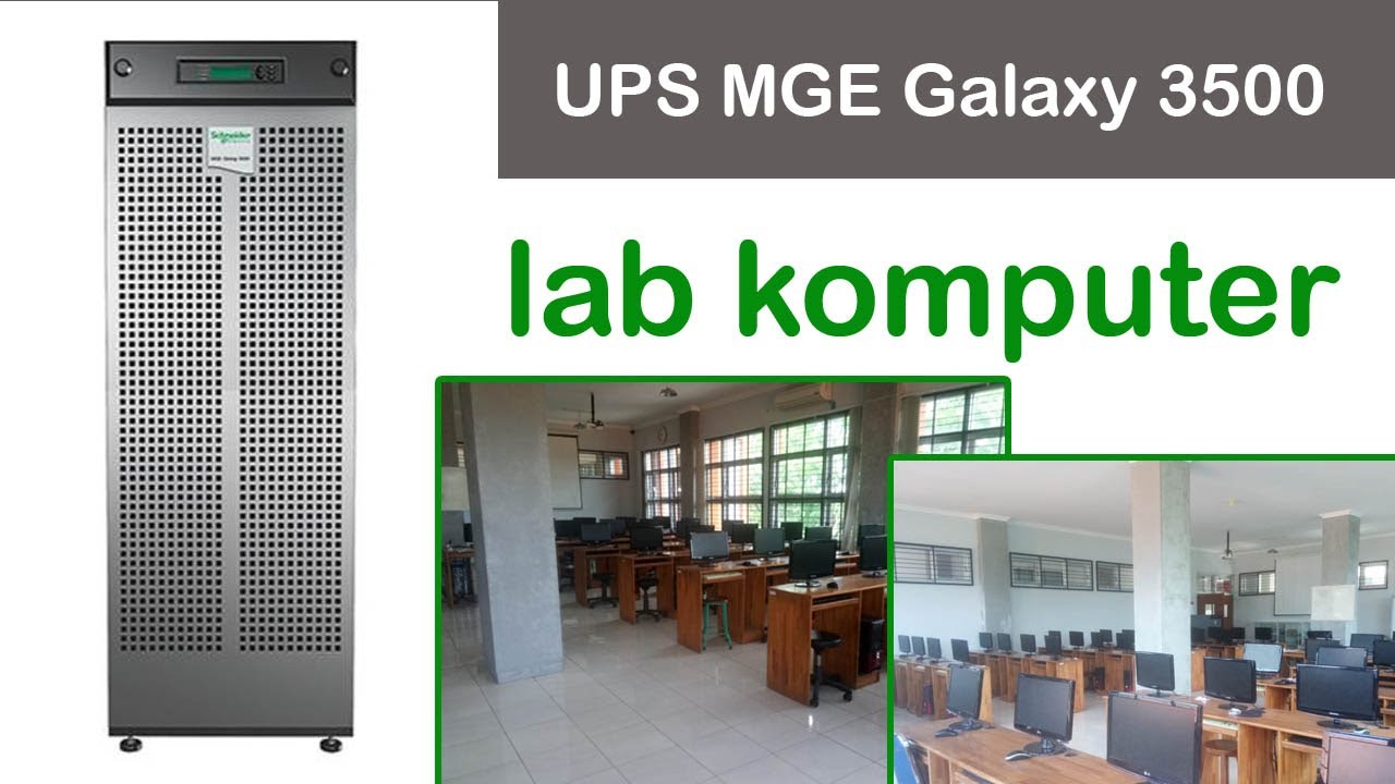 UPS laboratorium komputer - YouTube