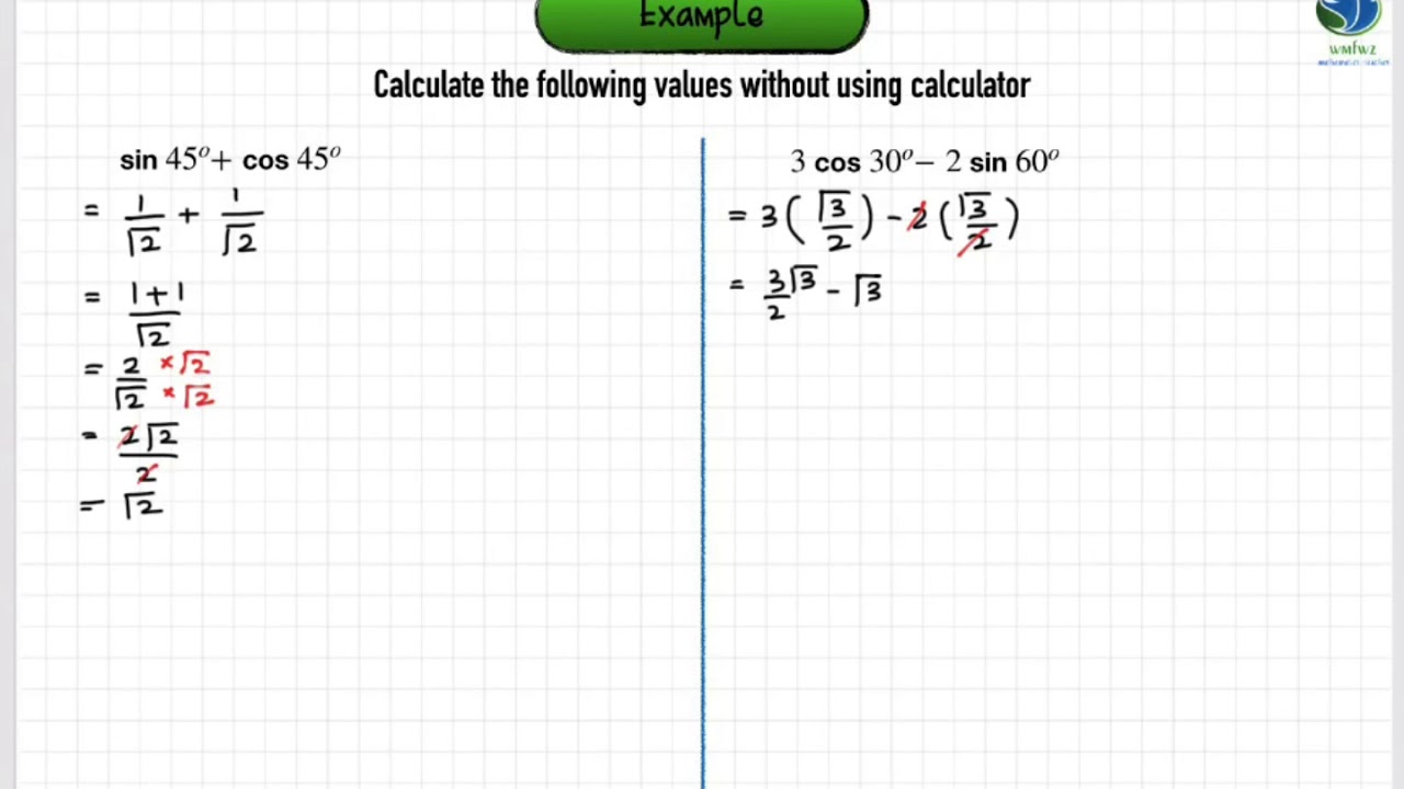 KSSM Math F3 | Chapter 5 | Trigonometric Ratios (Example) Part 4/4 # ...