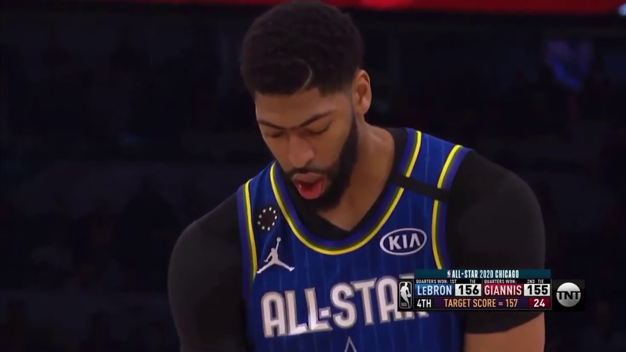 Anthony Davis Game Winning Free Throw || NBA Allstar Game - YouTube