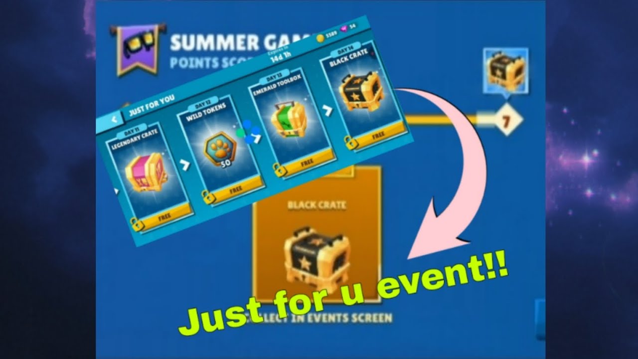 Just For You event rewards collect Day-2,😍and summer event complete 😍😍 ...