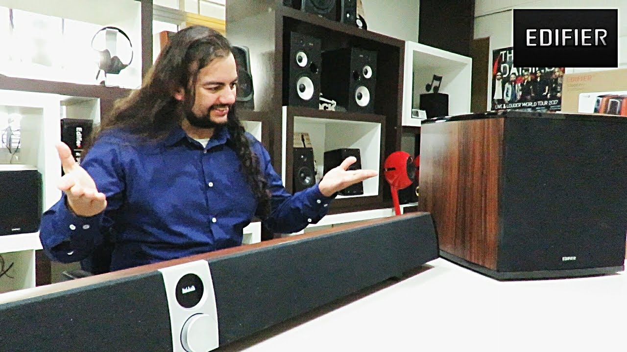 EDIFIER SoundBar S70DB (apresentando o aparelho) - YouTube