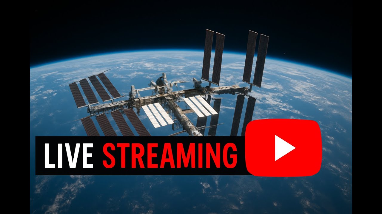 ISS Live Stream 🌍 Earth view from Space – Nov. 15 2025 - YouTube