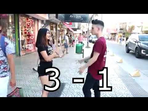beso o cachetada besando desconocidas video