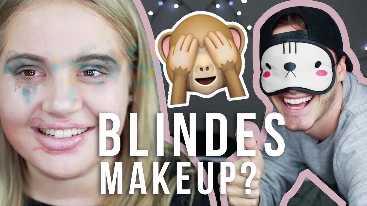 Bester Freund schminkt mich blind! 😱🙈 | Anna Lippke - YouTube