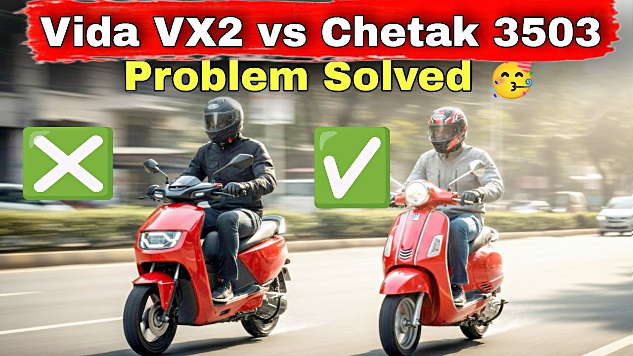 Hero Vida VX2 vs Chetak 3503 🔥 Full Comparison Posetive and Negative ...
