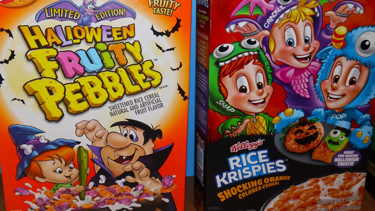 Halloween Themed Cereals Are Back! - YouTube