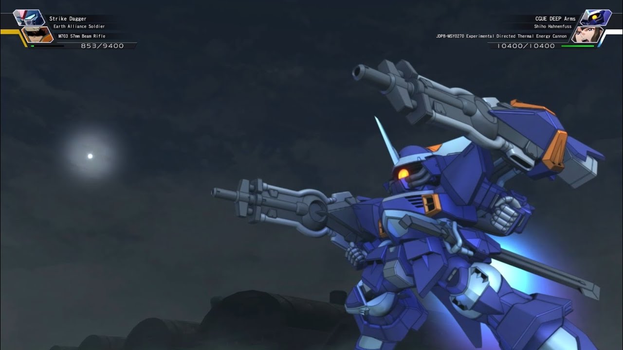 SD Gundam G Generation Cross Rays - CGUE Deep Arms ~Battle Animations ...