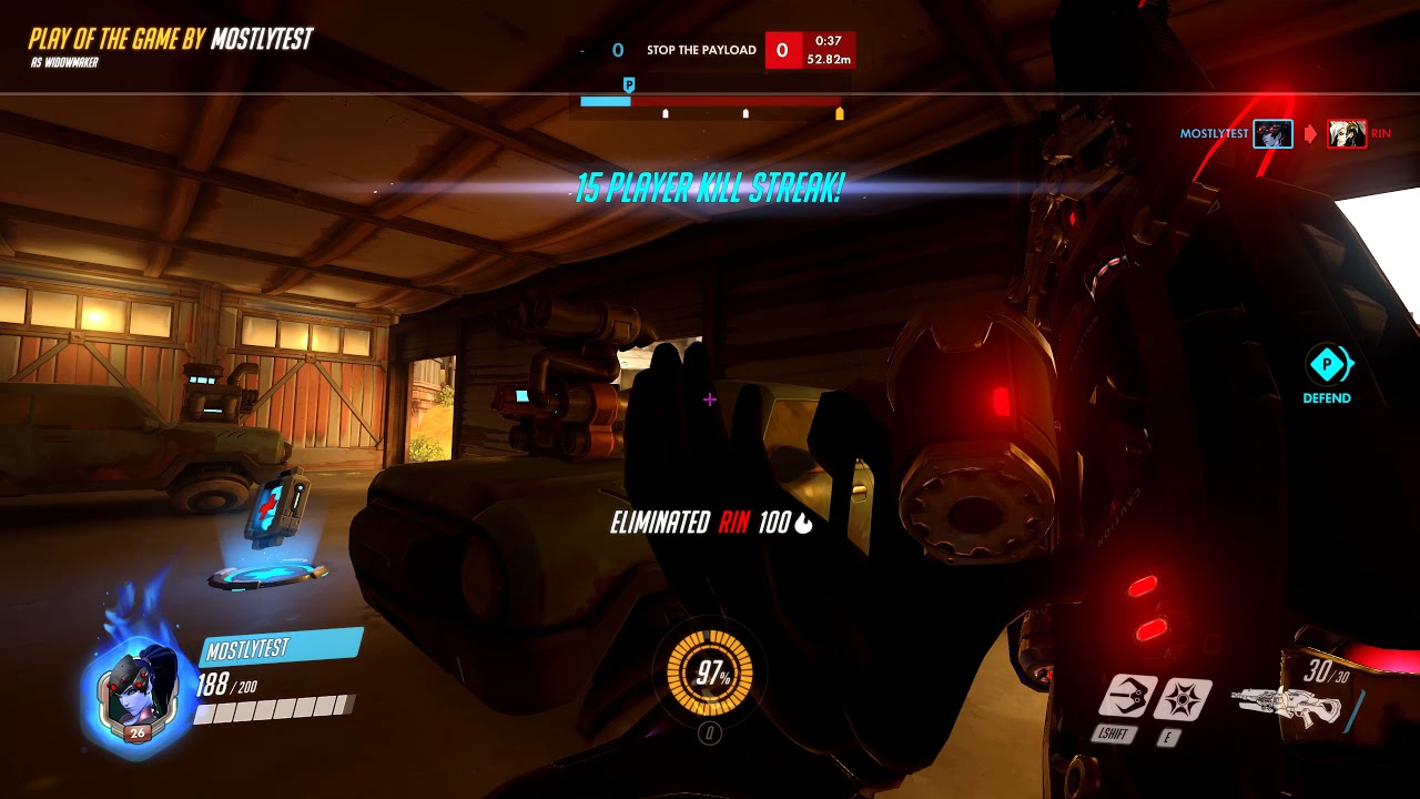 Widowmaker Triple headshot spawn camping during placements - YouTube