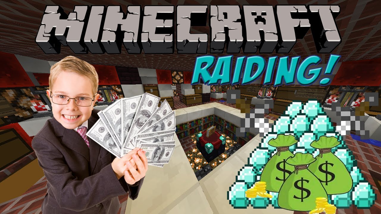 Minecraft [Raiding - S1]: Two Big Raids! - YouTube