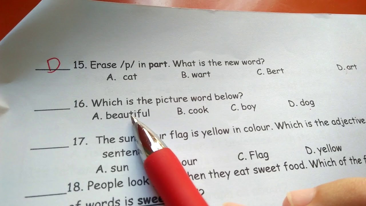 2nd Periodical Test in English II | Grade 2 Exam - YouTube