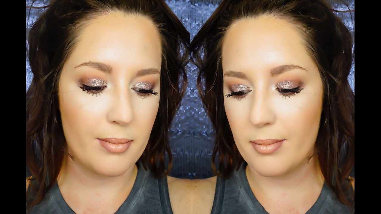 GRWM | Full Face Rock Chic Makeup Look - YouTube