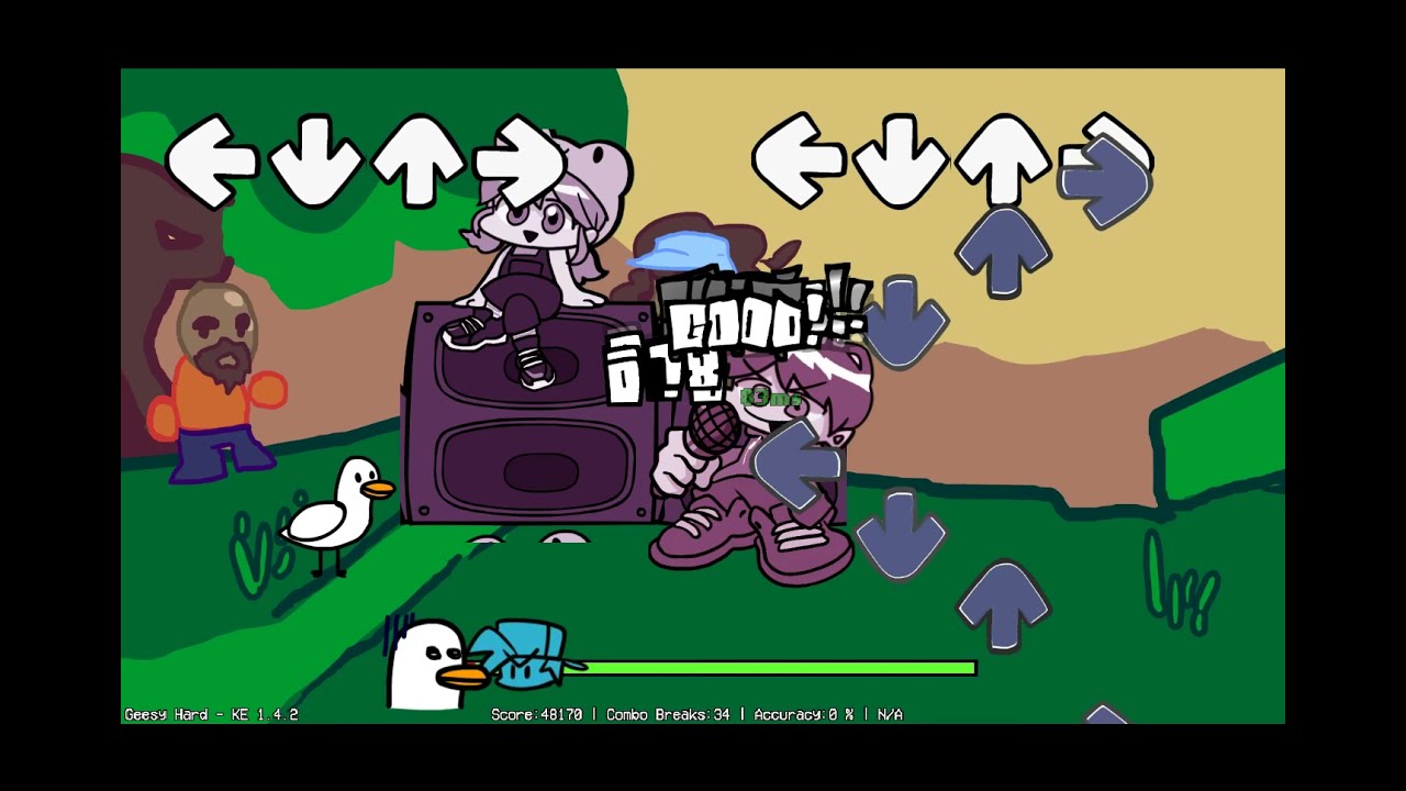 [FNF] vs TREE in GEESY - YouTube