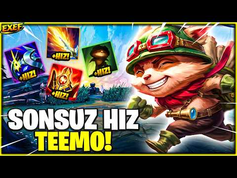 DÜNYANIN EN HIZLI AP TEEMO BUİLDİNİ YAPTIM, RAKİP YAKALAYAMADI...